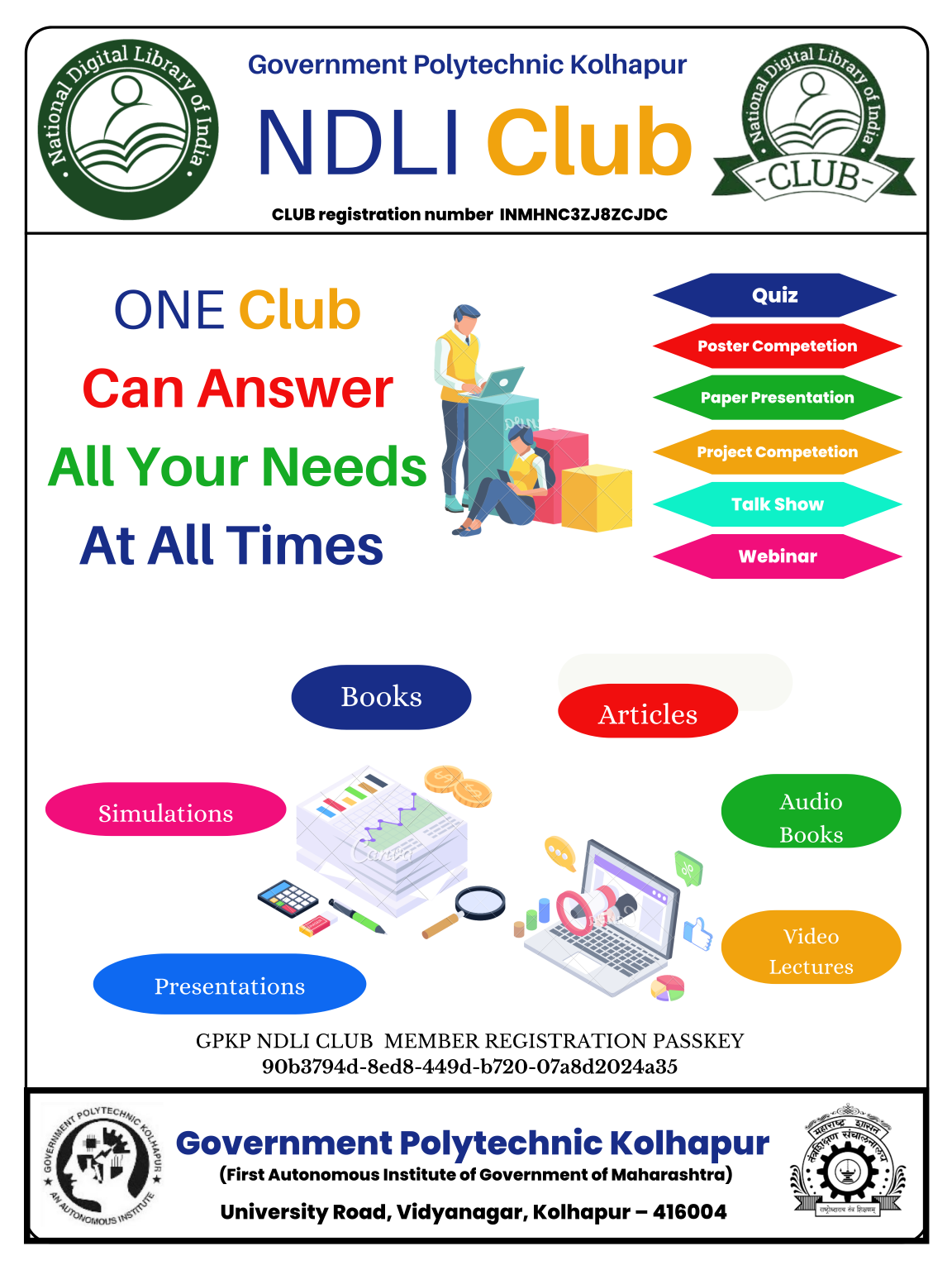 NDLI CLUB – Government Polytechnic Kolhapur